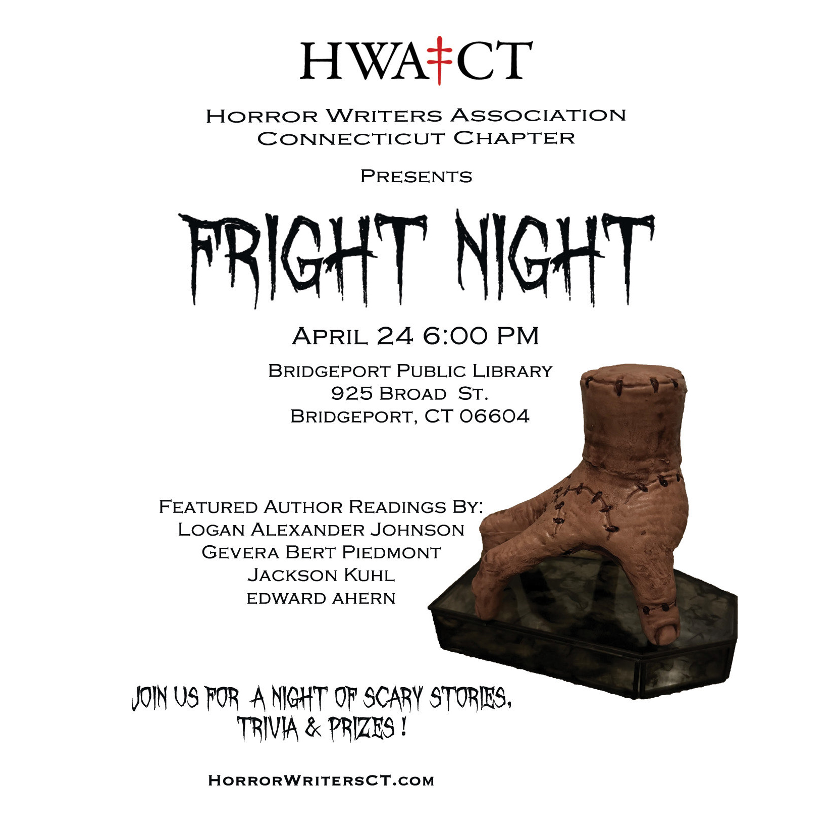 Horror Writers of Connecticut – Horror Writers Association Connecticut ...
